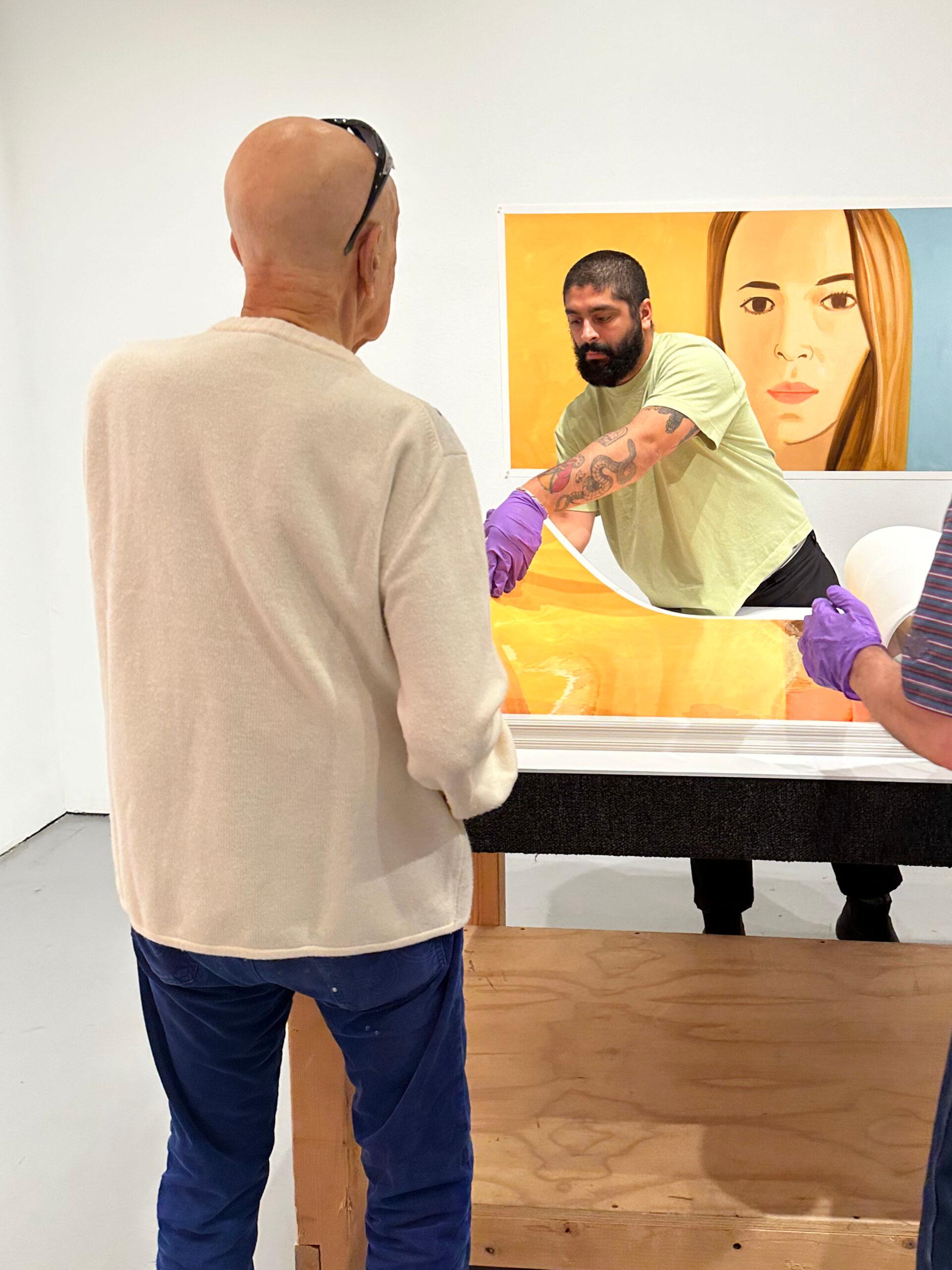 Alex Katz - Alex Katz, Elizabeth, 2024, Limited Edition of 60 For Sale ...