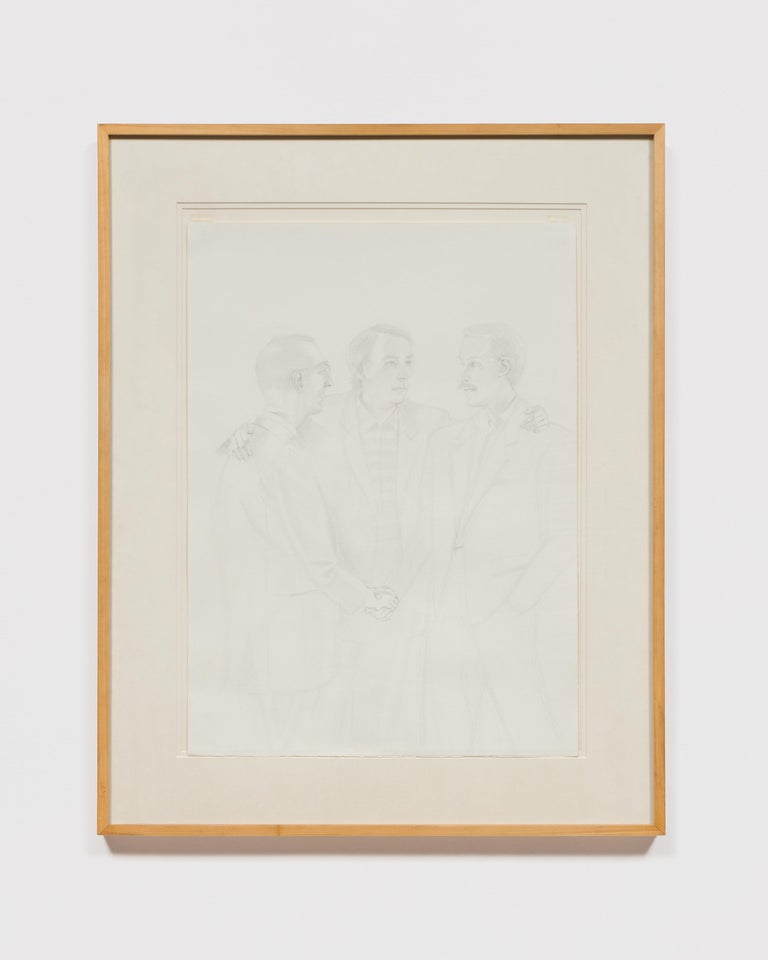 Alex Katz - Barry, Edward and Chris For Sale at 1stDibs