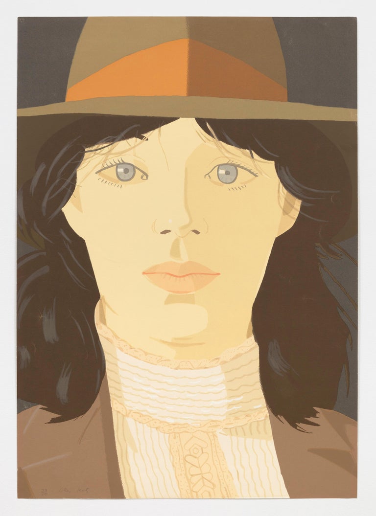 Alex Katz - L'anneau orange en vente sur 1stDibs