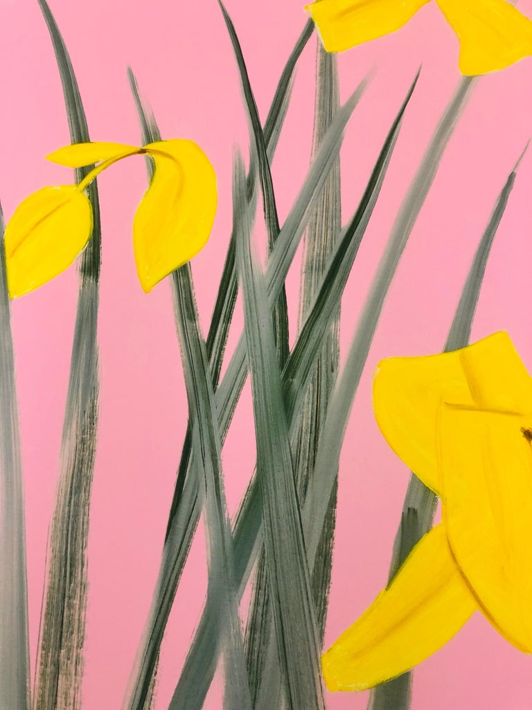 Alex Katz - Yellow Flags 3 For Sale at 1stDibs