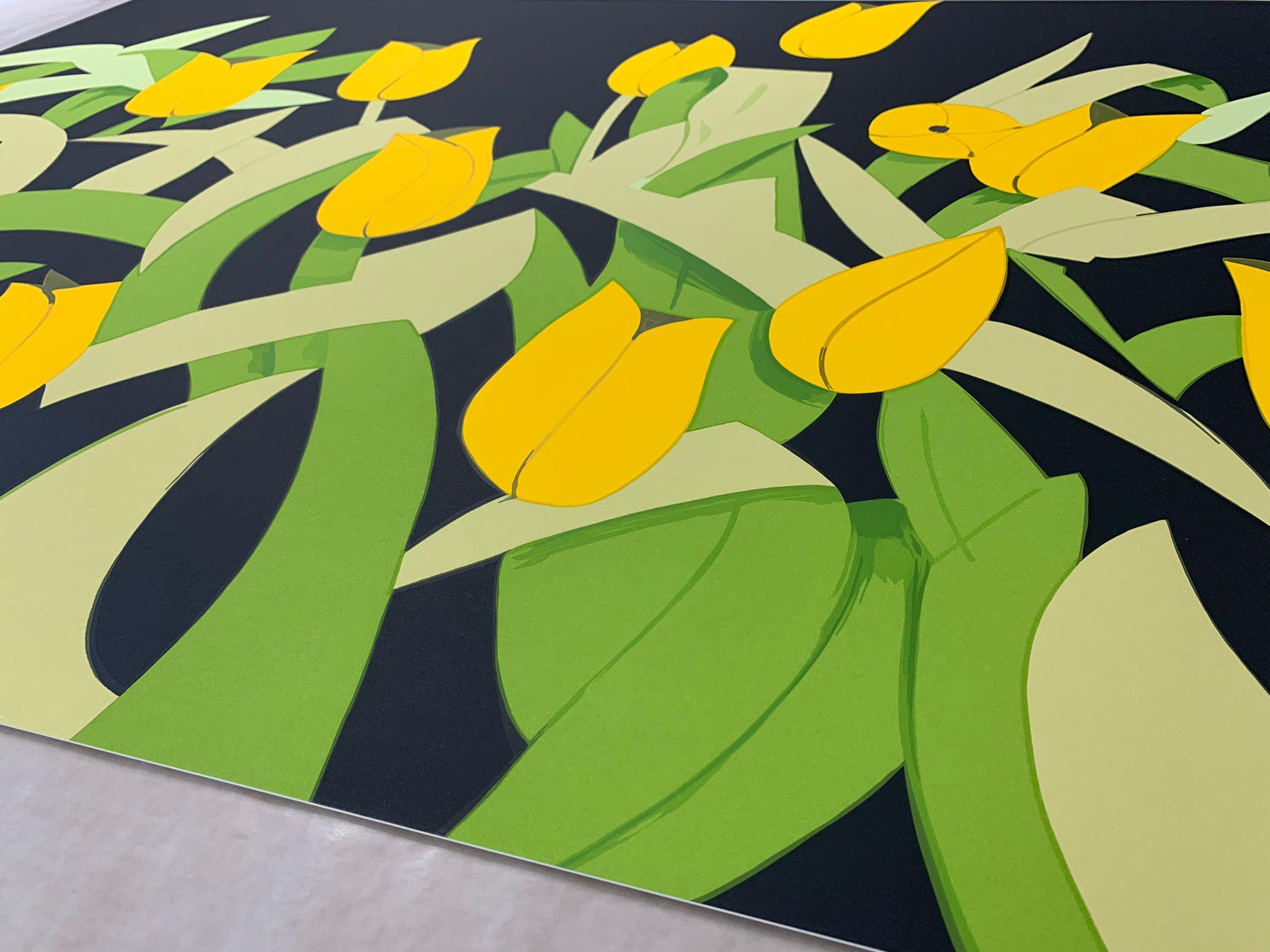 Alex Katz - Yellow Tulips - Contemporary, 21st Century, Silkscreen ...