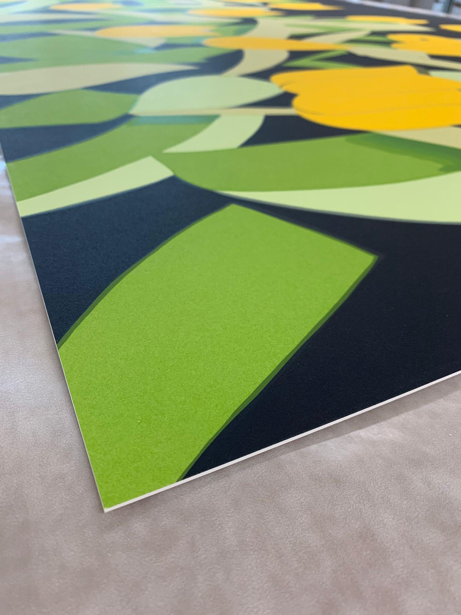 Alex Katz - Yellow Tulips - Contemporary, 21st Century, Silkscreen ...