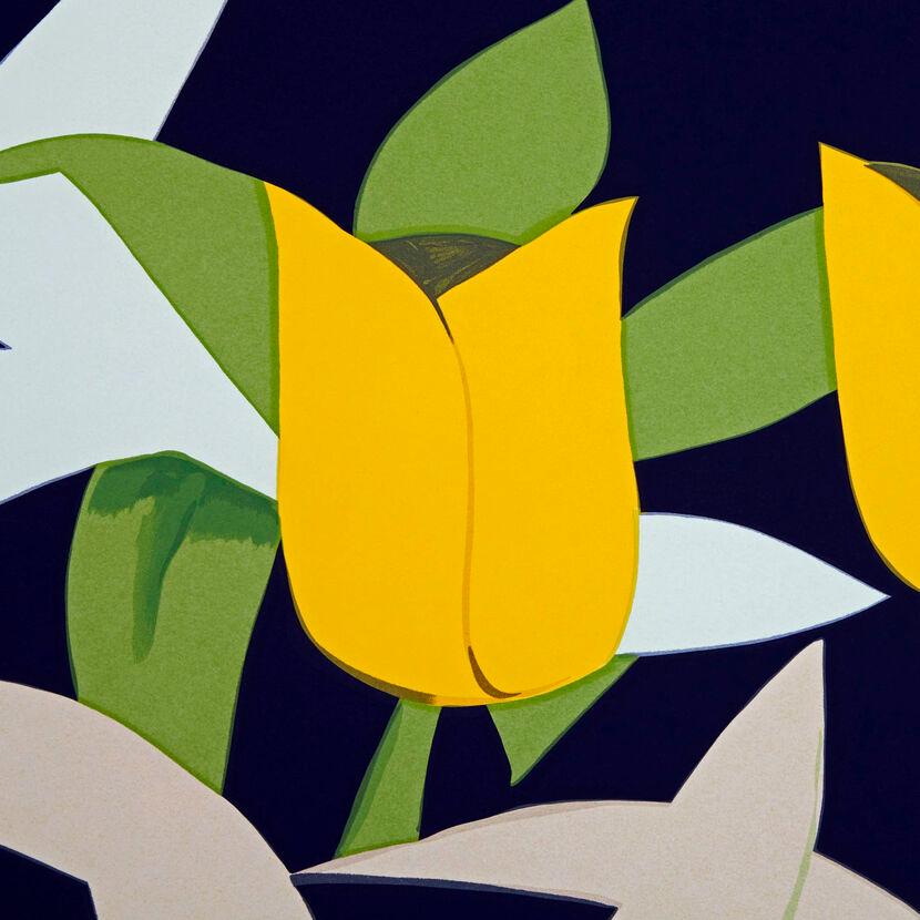 Alex Katz - Yellow Tulips - Contemporary, 21st Century, Silkscreen ...