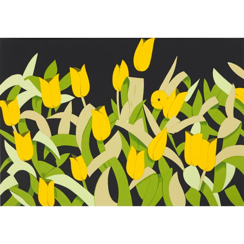 Alex Katz - Yellow Flags at 1stDibs