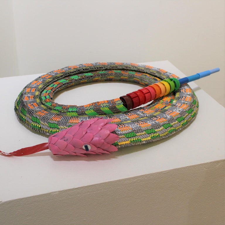 Alex Lockwood - Pink-Headed Snake For Sale at 1stDibs
