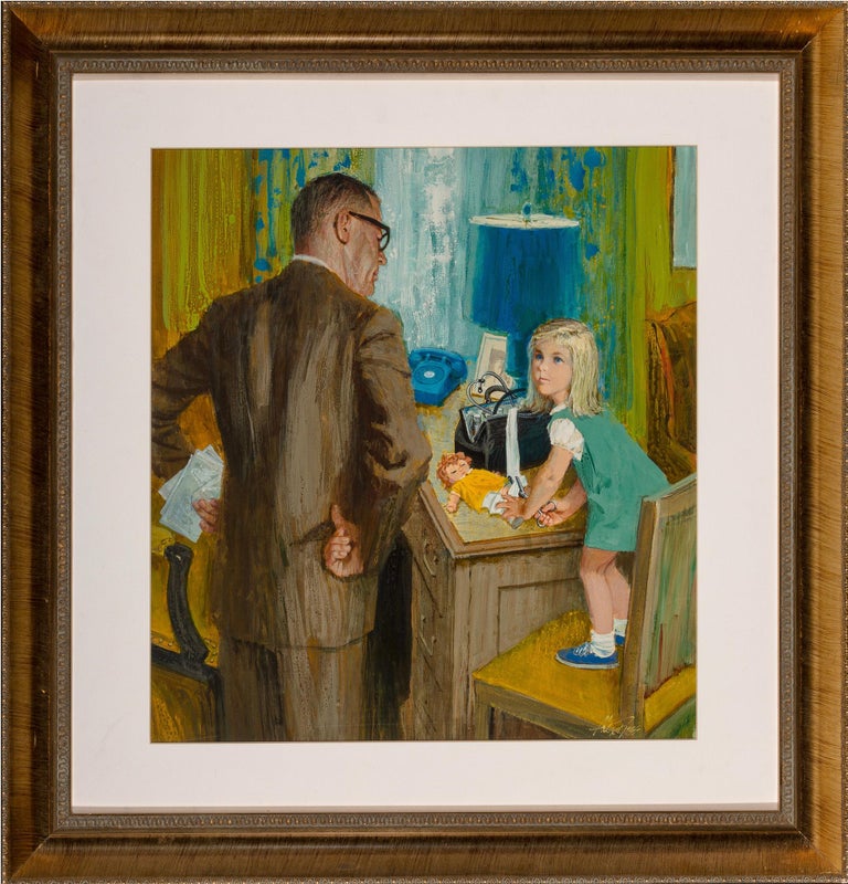 Alex Ross - Caught! Young Girl uses Doctors Bag to Patch Up her Doll ...