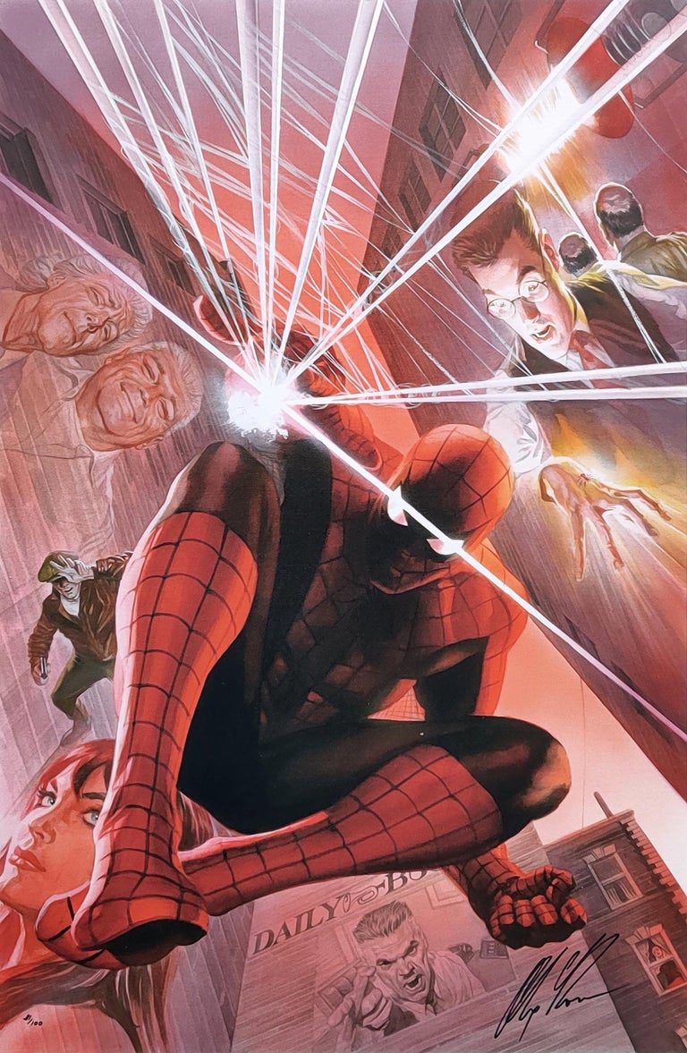 Alex Ross - WITH GREAT POWER (MARVEL AVENGERS) at 1stDibs