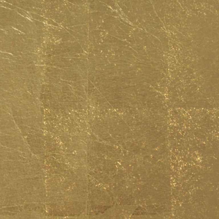 Alex Schmid '1000 Karat Blau' Gold Leaf Suspension Lamp for Ingo Maurer For Sale at 1stDibs