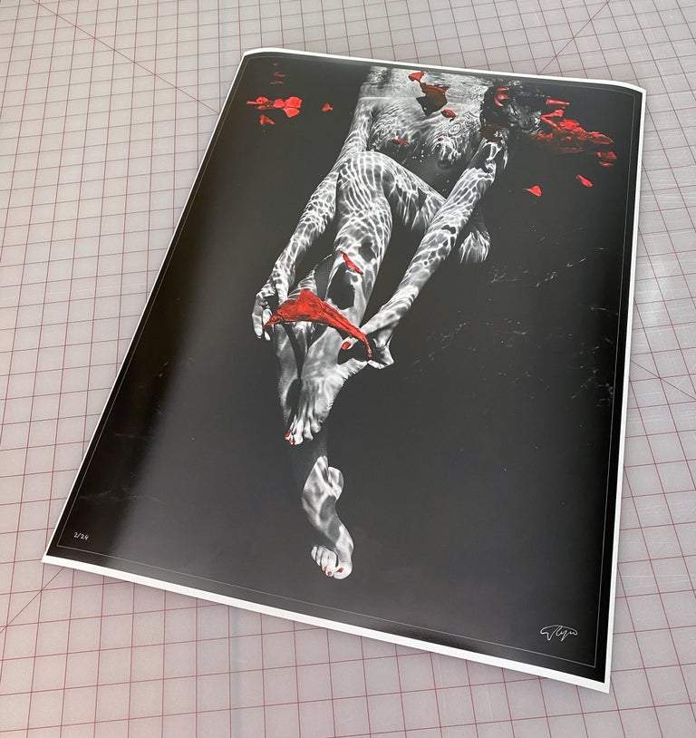 Alex Sher - Almost - underwater nude photograph - archival paper print ...