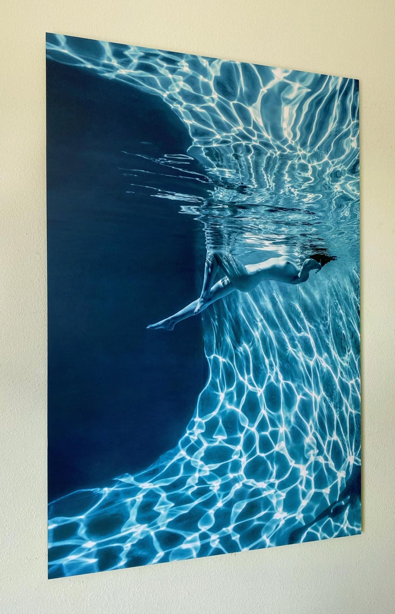 Alex Sher - Marble Cave (blue) - underwater nude photograph - print on ...