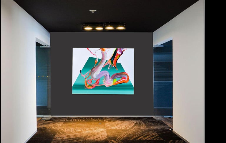 Alex Voinea - Levels by Alex Voinea - Contemporary Colorful Abstract ...