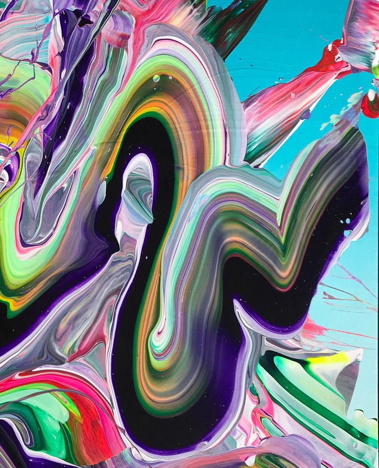 Alex Voinea - Turquoise Energy by Alex Voinea - Colorful Contemporary ...