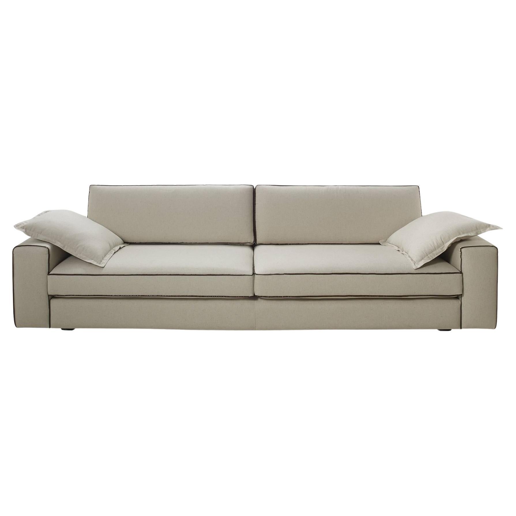 Curved Sofa, Color Dark Sand, Stone For Sale at 1stDibs | tantra chair ...