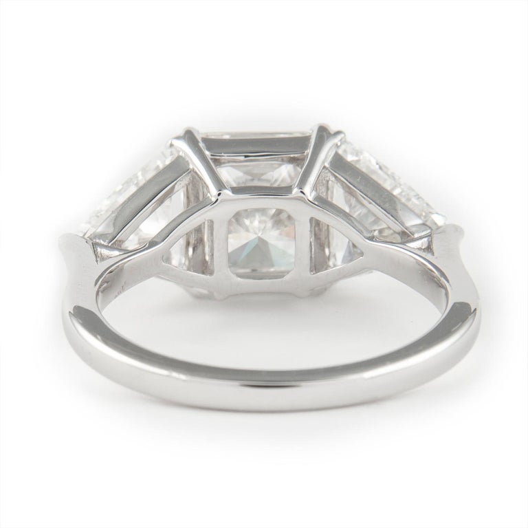 Alexander All GIA Certified 3.00 Carat Radiant Cut Diamond Three-Stone ...
