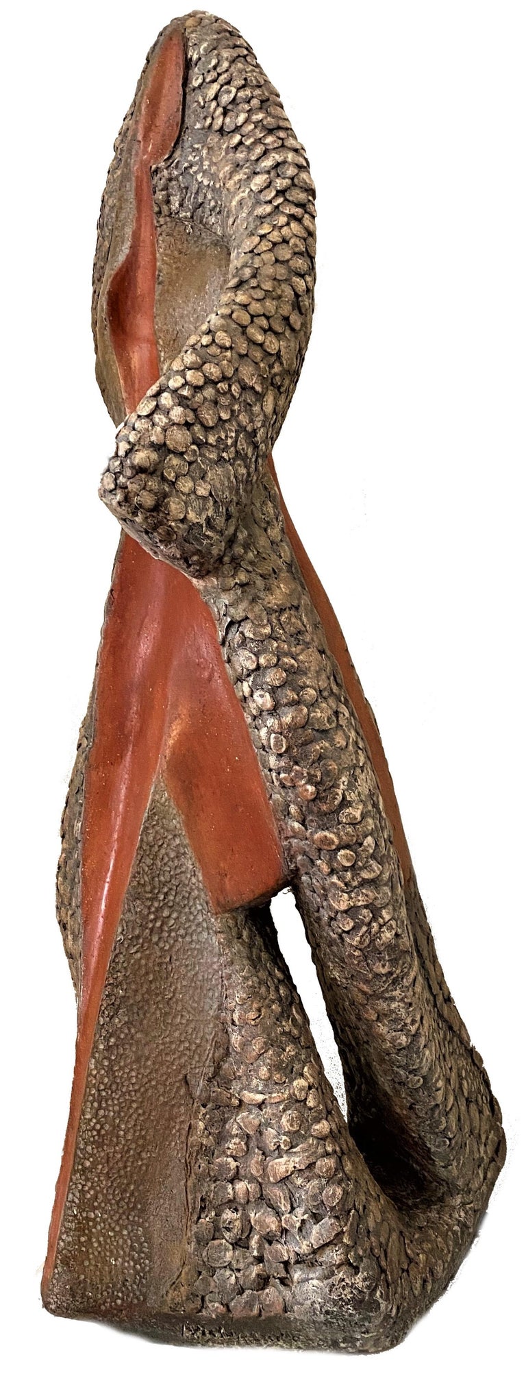 Alexander Archipenko, Terracotta Abstract Cubist Sculpture, ca. 1937 ...