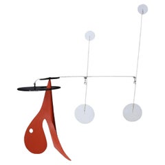 In the Manner of Alexander Calder Hanging mobile Sculpture at 1stDibs