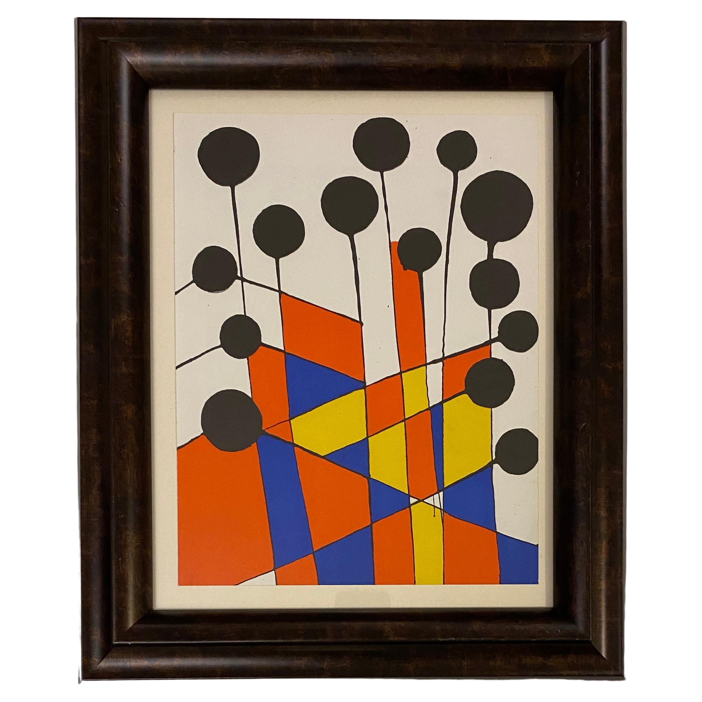 Alexander Calder - Fish and pyramids For Sale at 1stDibs