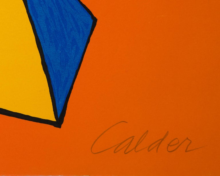 Alexander Calder, Hand-Signed Lithograph n.57/100 from "La Mémoire ...