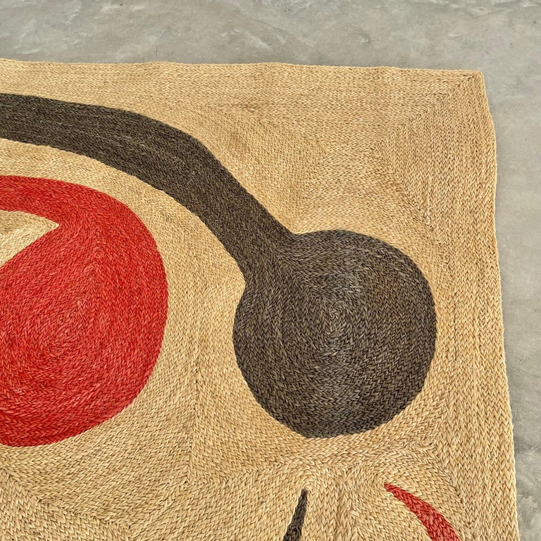 Alexander Calder Jute Tapestry, 1975 Guatemala For Sale at 1stDibs