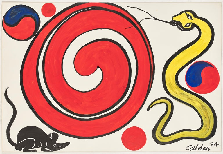 Alexander Calder - Mickey Mouse For Sale at 1stDibs
