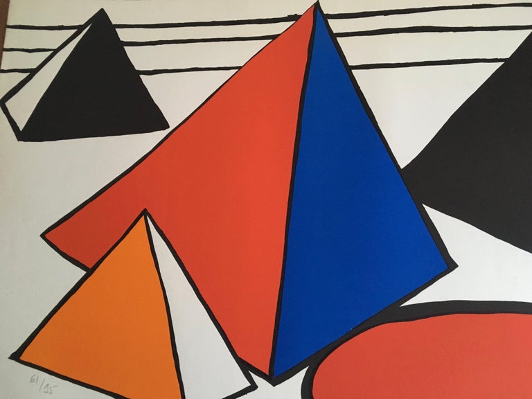 Alexander Calder - 4 Great Pyramids at 1stDibs