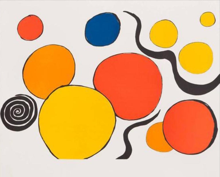 Alexander Calder - 'Boules, Rouge et Jaune (Balls, Red and Yellow ...