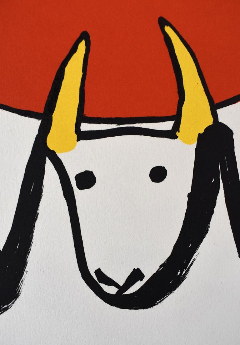 Alexander Calder - Bull and Circles, from: Poems to Watch at 1stDibs