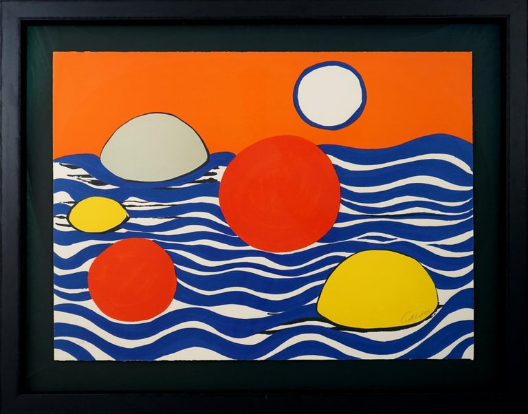 Alexander Calder - Circles and Waves at 1stDibs