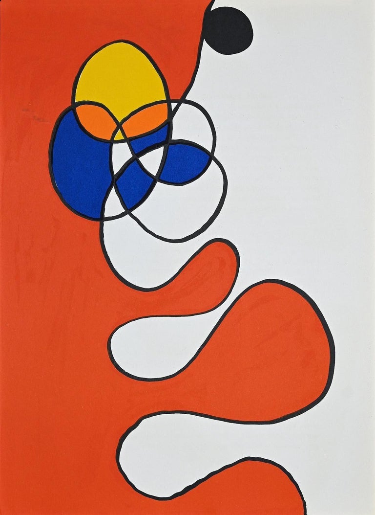 Alexander Calder - Composition - Original Lithograph by Alexander ...