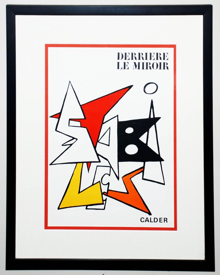 Alexander Calder - Cover of Derriere le Miroir #141 (Stabiles) For Sale ...