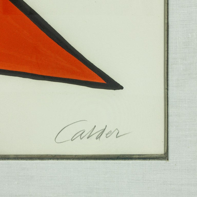 Alexander Calder - "L'Etoile" framed signed lithograph by Alexander ...