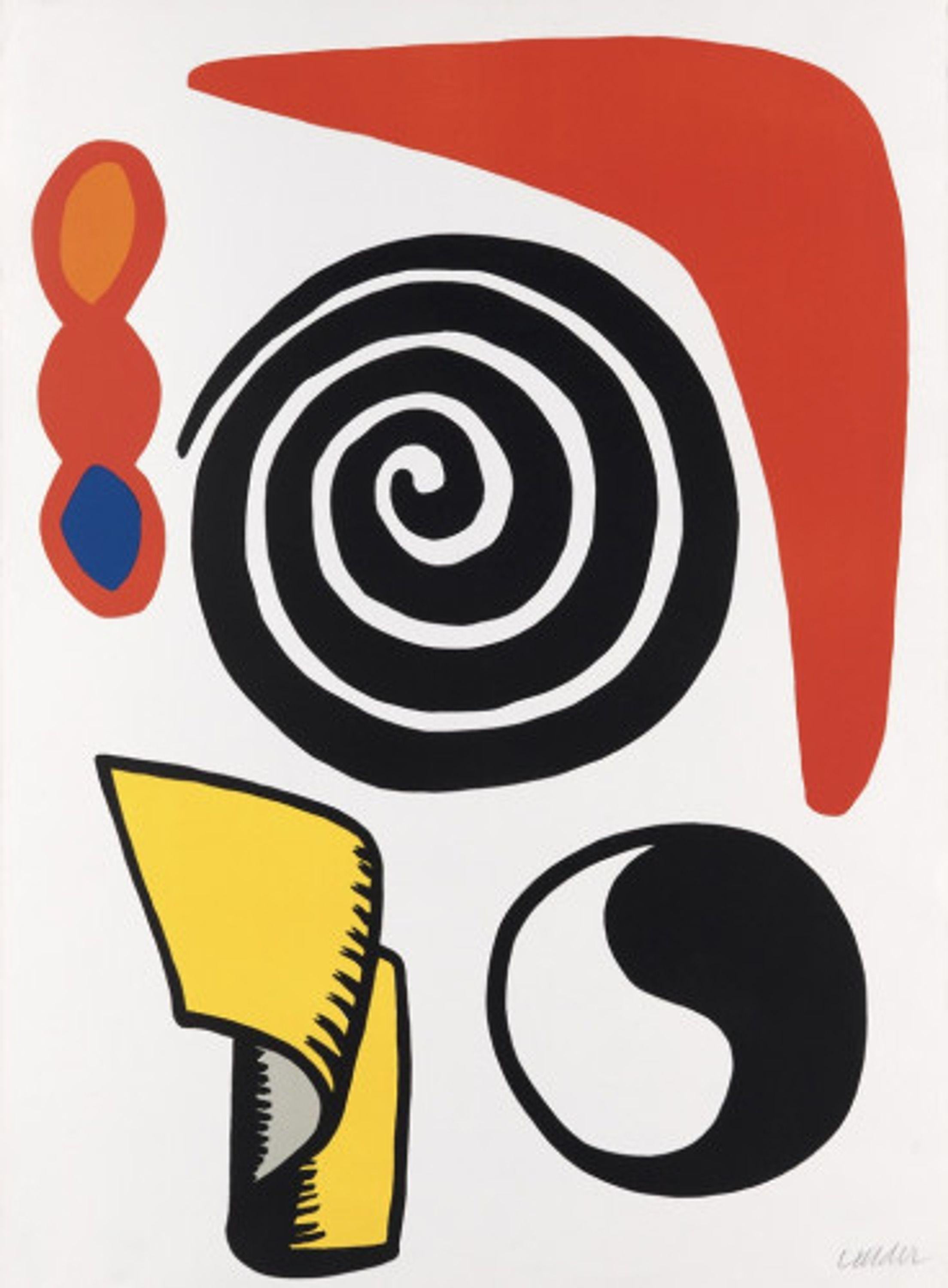 Alexander Calder - Spirals at 1stDibs