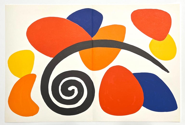 Alexander Calder - original lithograph For Sale at 1stDibs
