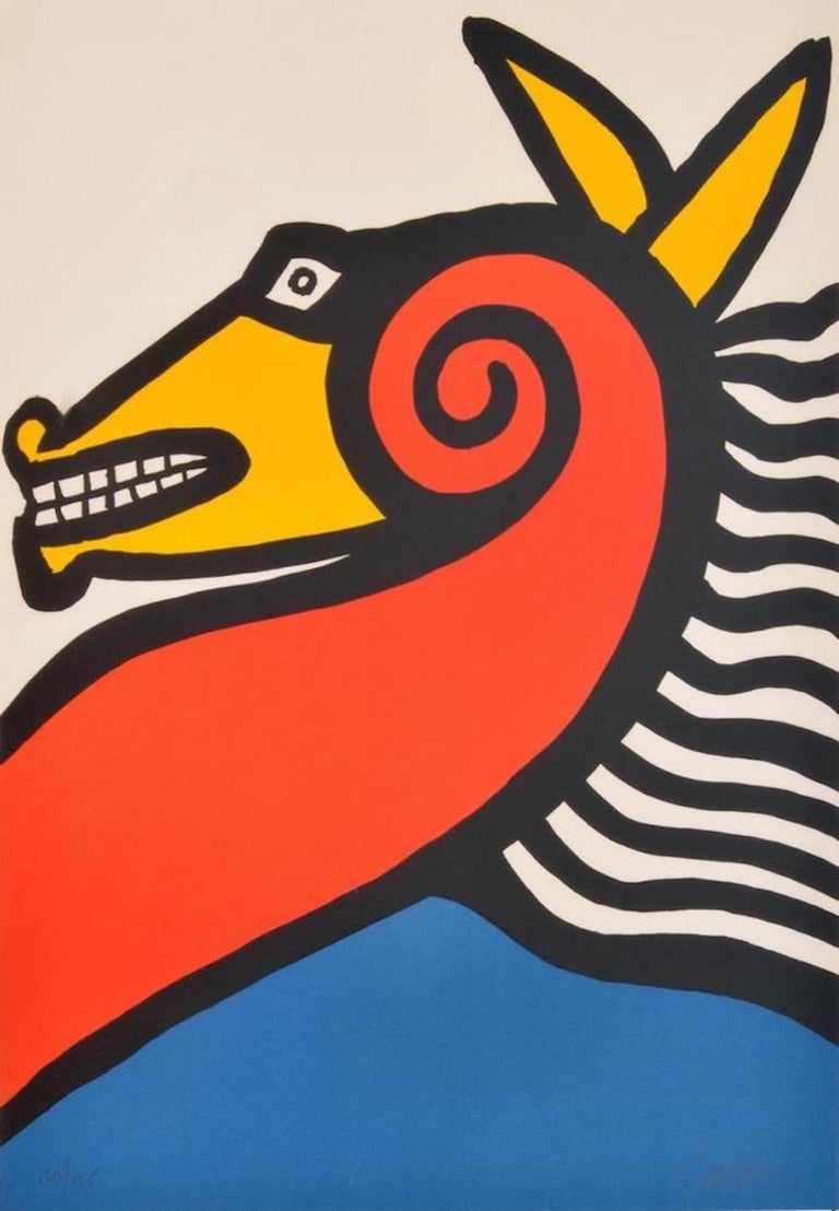 Alexander Calder - Seahorse For Sale at 1stDibs