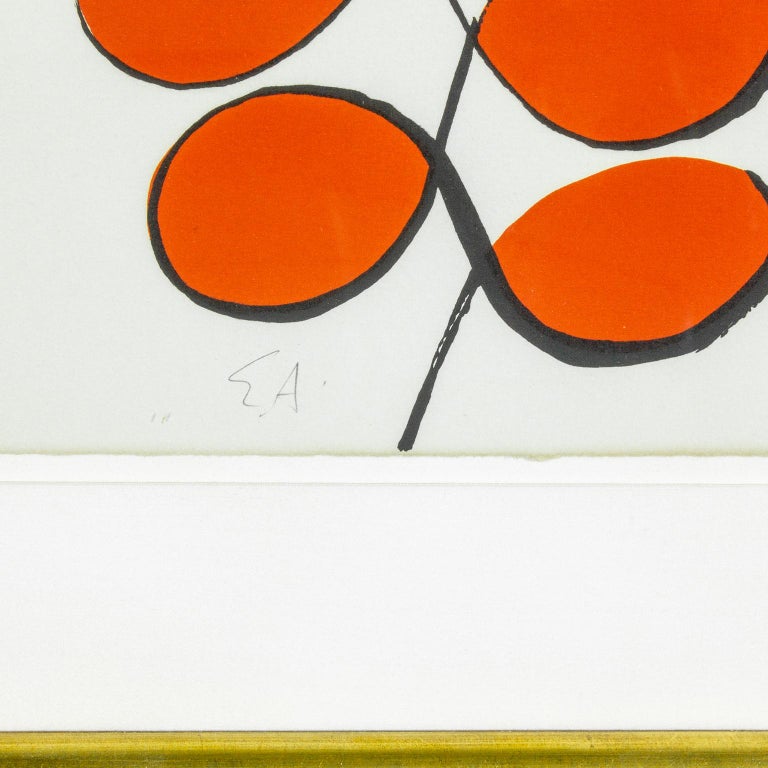 Alexander Calder - "Spirale Imaginatif" framed signed lithograph by ...