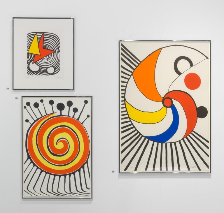 Alexander Calder - Spirale Multicolore at 1stDibs