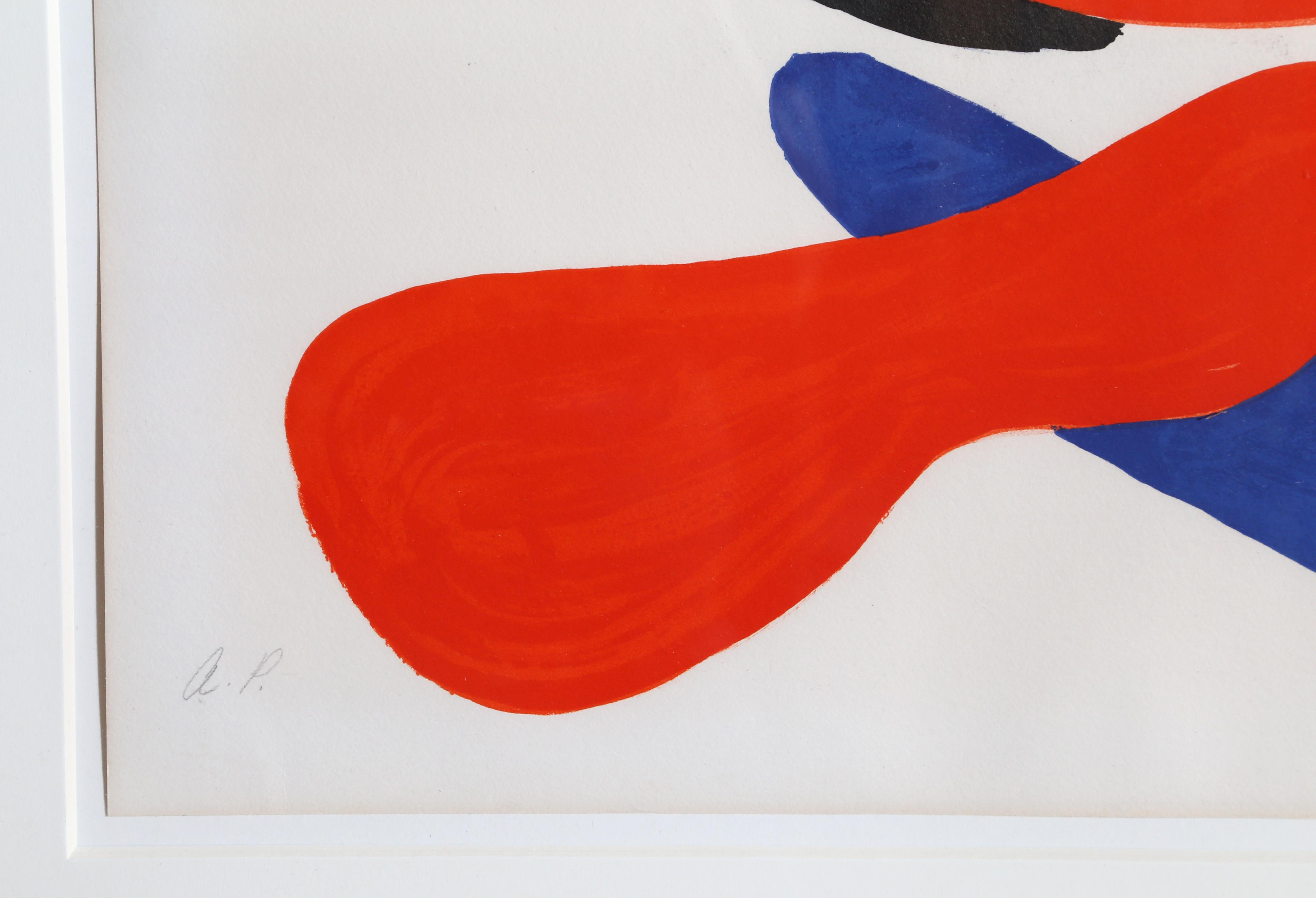 Alexander Calder - Spirales, Framed Lithograph by Alexander Calder ...
