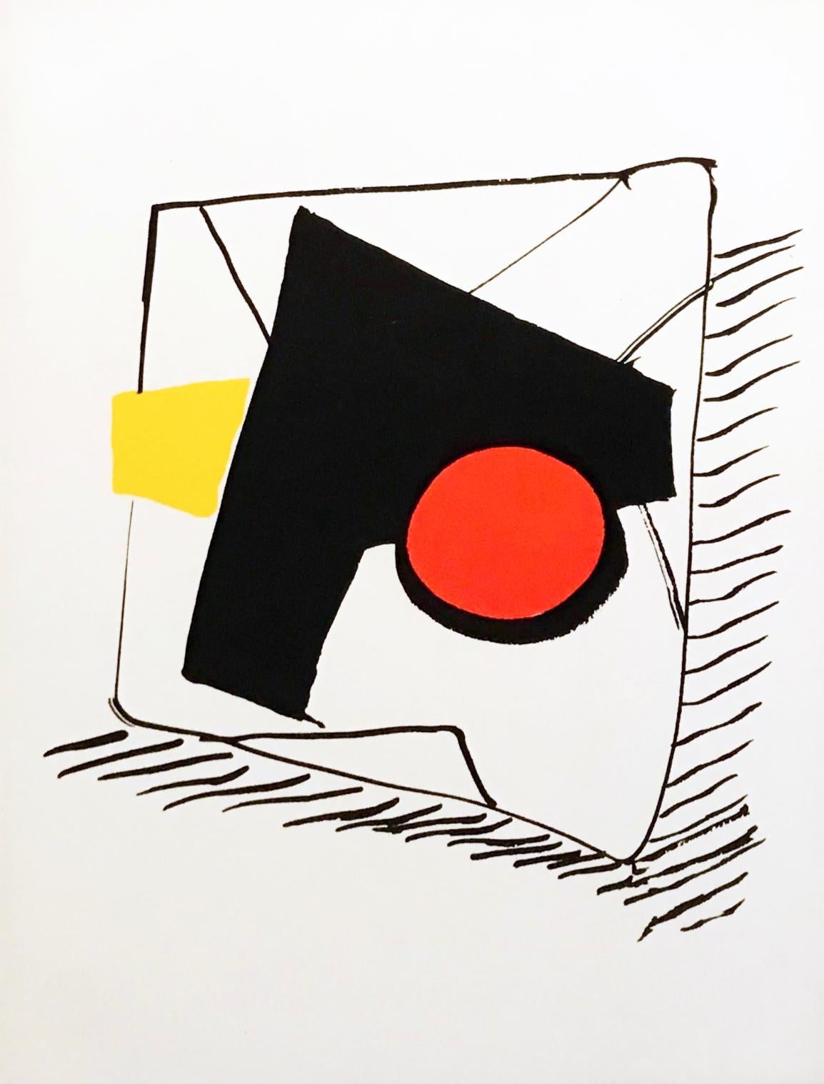Alexander Calder - Untitled Lithograph from the Portfolio Derriere le ...