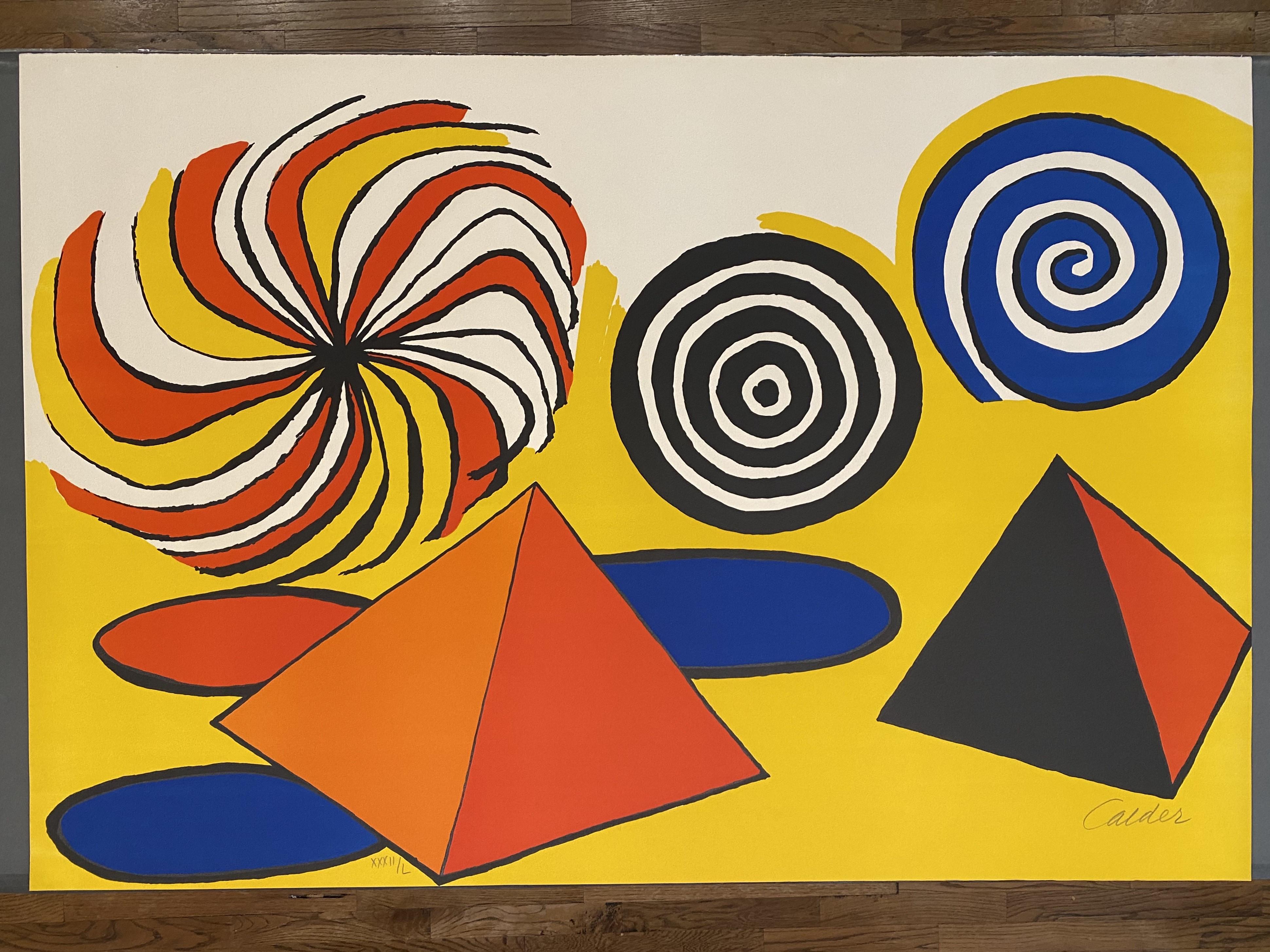 Calder Pyramid - 5 For Sale on 1stDibs | alexander calder pyramids