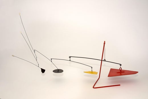 Alexander Calder - Cercles Noir, Rouge, Bleu at 1stDibs