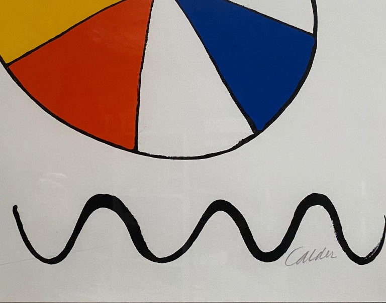 Alexander Calder, Signed Color Lithograph, E.A. 'Artist's Proof' 1965 ...
