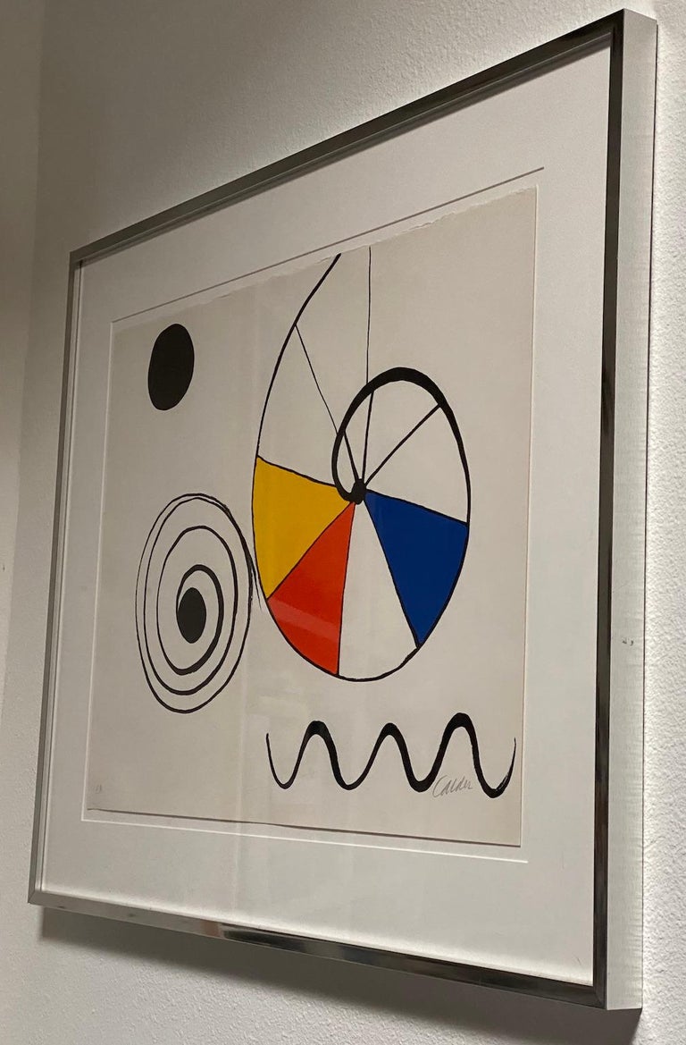 Alexander Calder, Signed Color Lithograph, E.A. 'Artist's Proof' 1965 ...