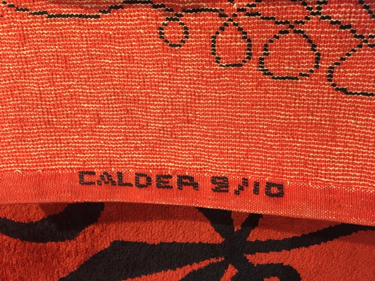 Alexander Calder Tapestry/ Rug, "Araignée", 1953 at 1stDibs | alexander ...