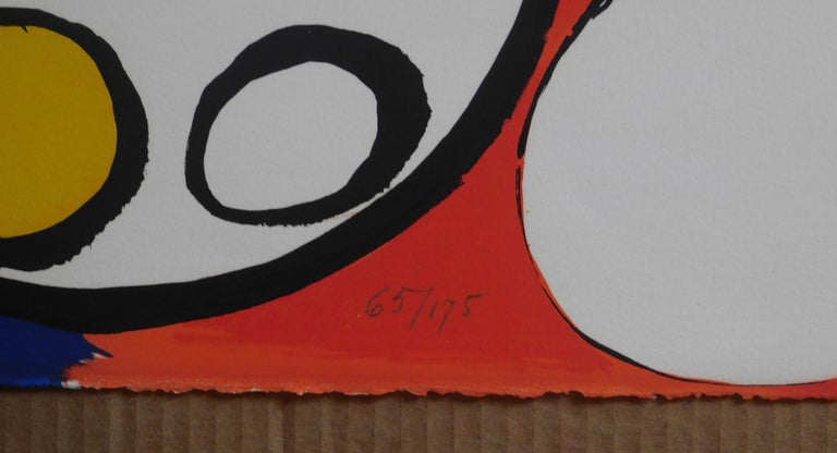 Alexander Color Lithograph, 1975-76, Circles from Our Unfinished ...