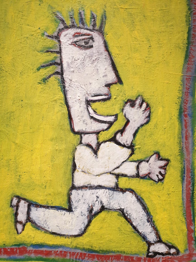 Alexander Dabrowski - 'Personnages'. Large Scale Acrylic on Board. at ...