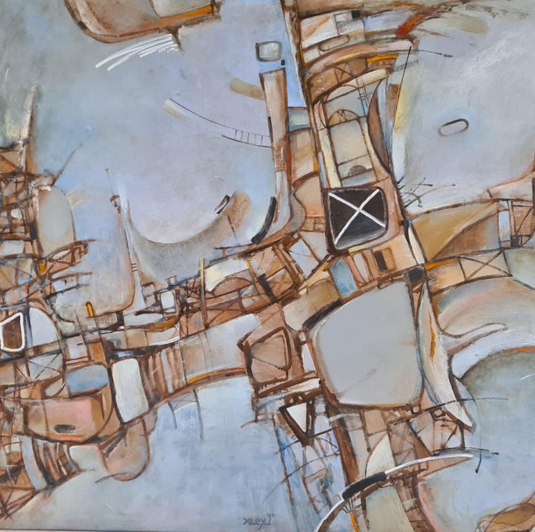 Alexander Dorofeev dit 'Alex' - Kazan:: Large scale Aerial Abstract Expressionist View of the ...