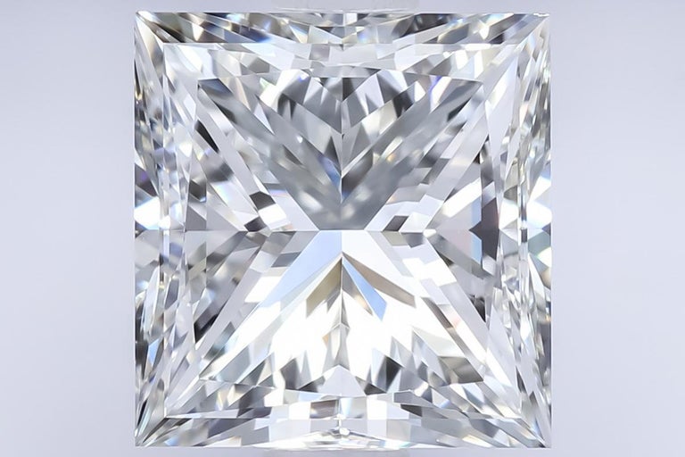 Alexander GIA Certified 4.00 Carat G VS1 Princess Cut Diamond For Sale ...