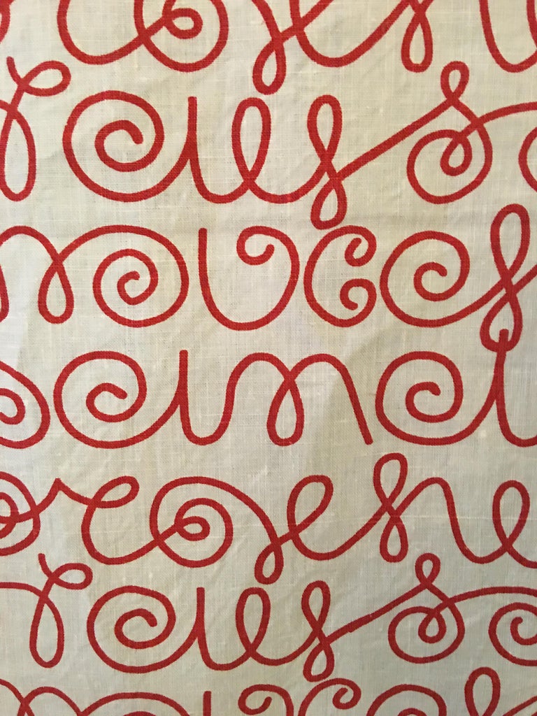 Alexander Girard Linen Wall Hanging at 1stDibs