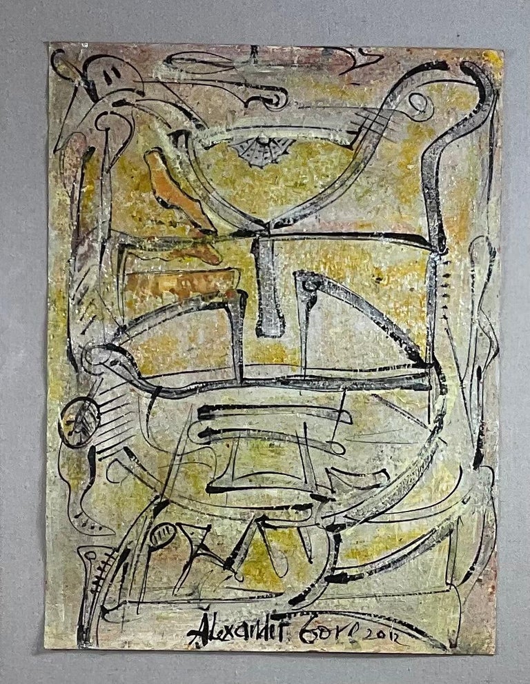 Alexander Gore Modern Art Abstract Oil Painting on Canvas For Sale at ...