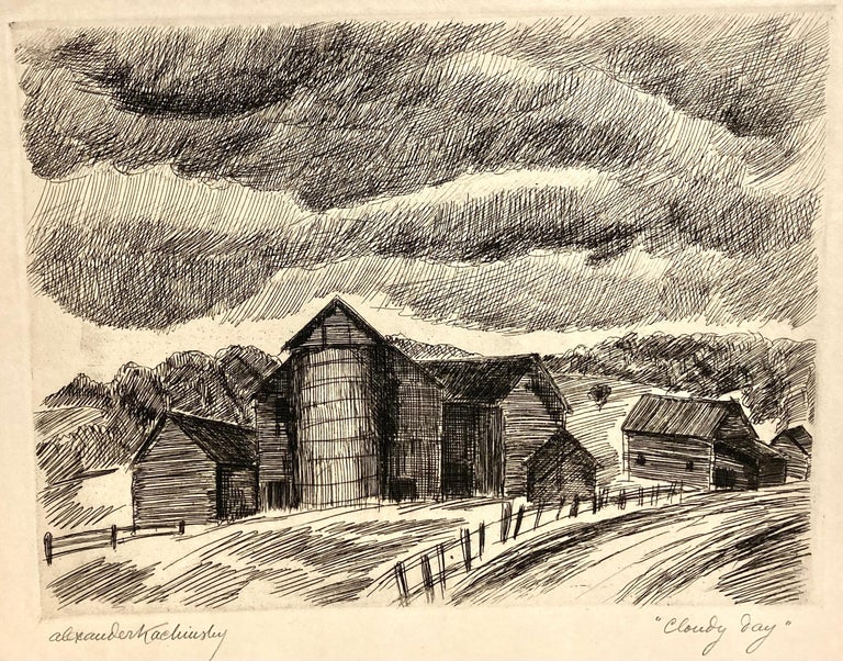 Alexander Kachinsky - Alexander Kachinsky, Cloudy Day For Sale at 1stDibs